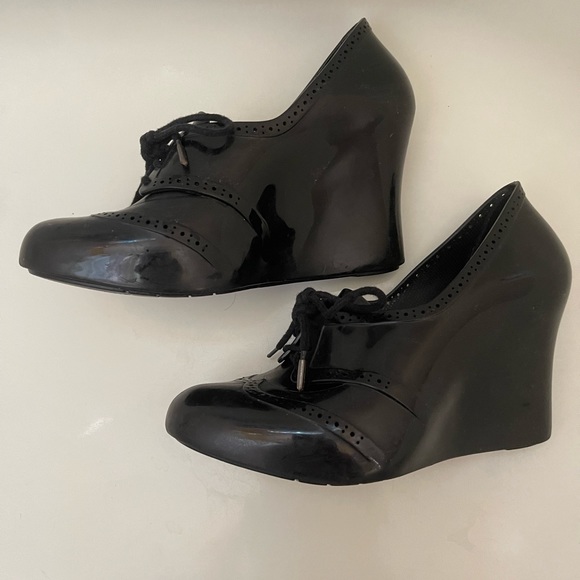 Melissa | Shoes | Rare Melissa Wedged Loafer Size 7 | Poshmark